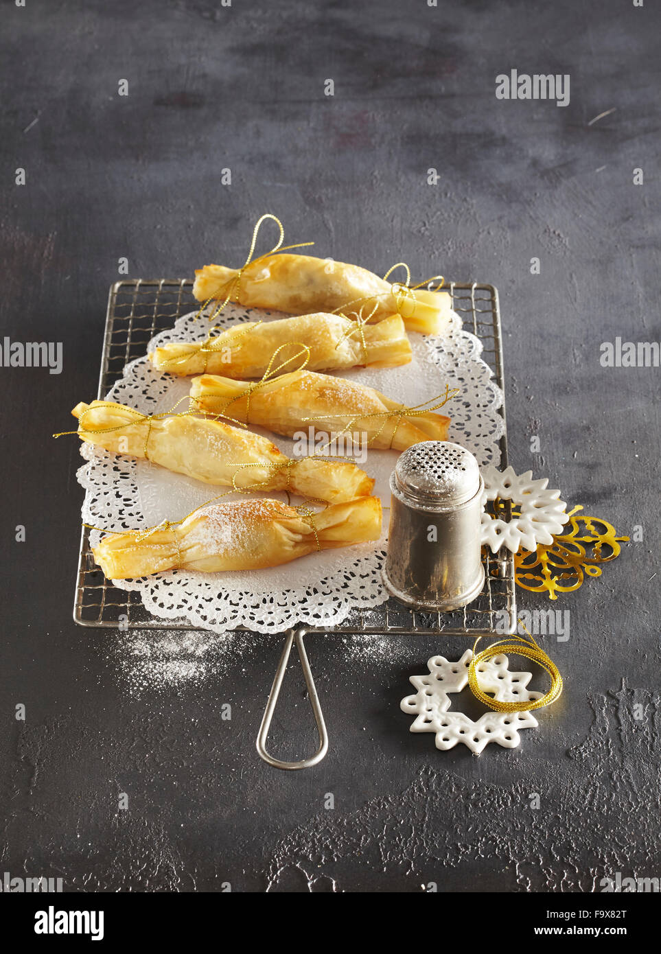 Crispy stuffed bonbons Stock Photo - Alamy