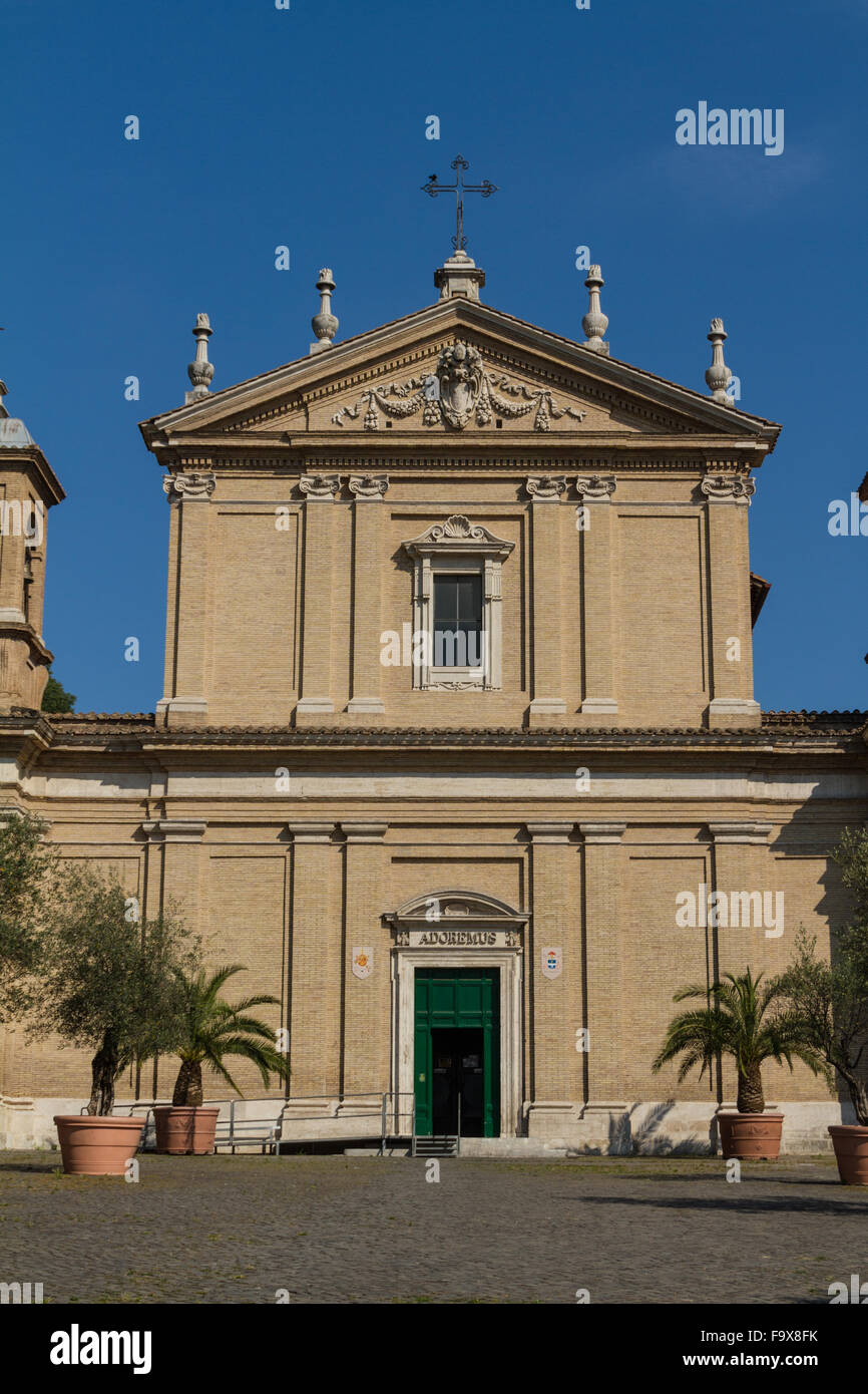 Great church in center of Rome, Italy Stock Photo - Alamy