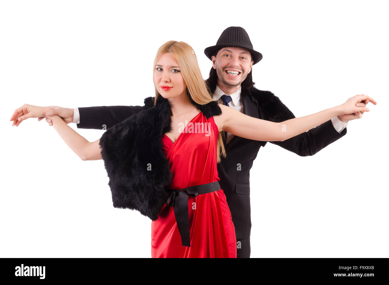 Pair isolated on the white background Stock Photo - Alamy