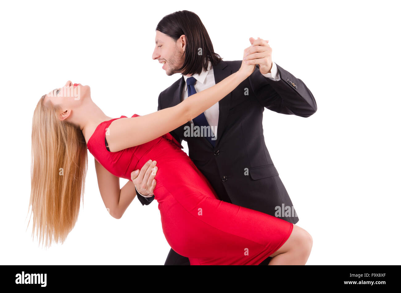 Pair isolated on the white background Stock Photo - Alamy