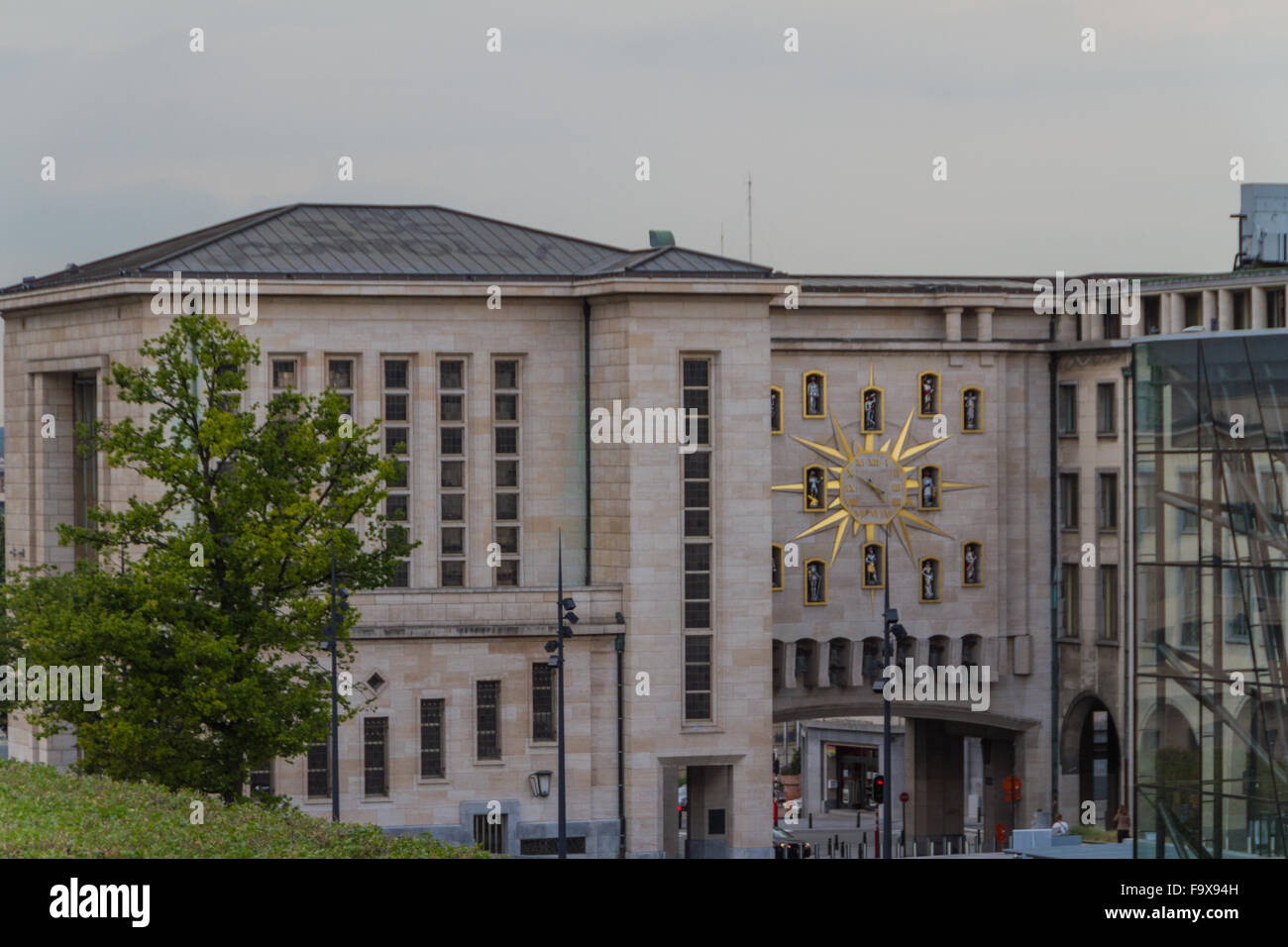 Brussels city view Stock Photo - Alamy