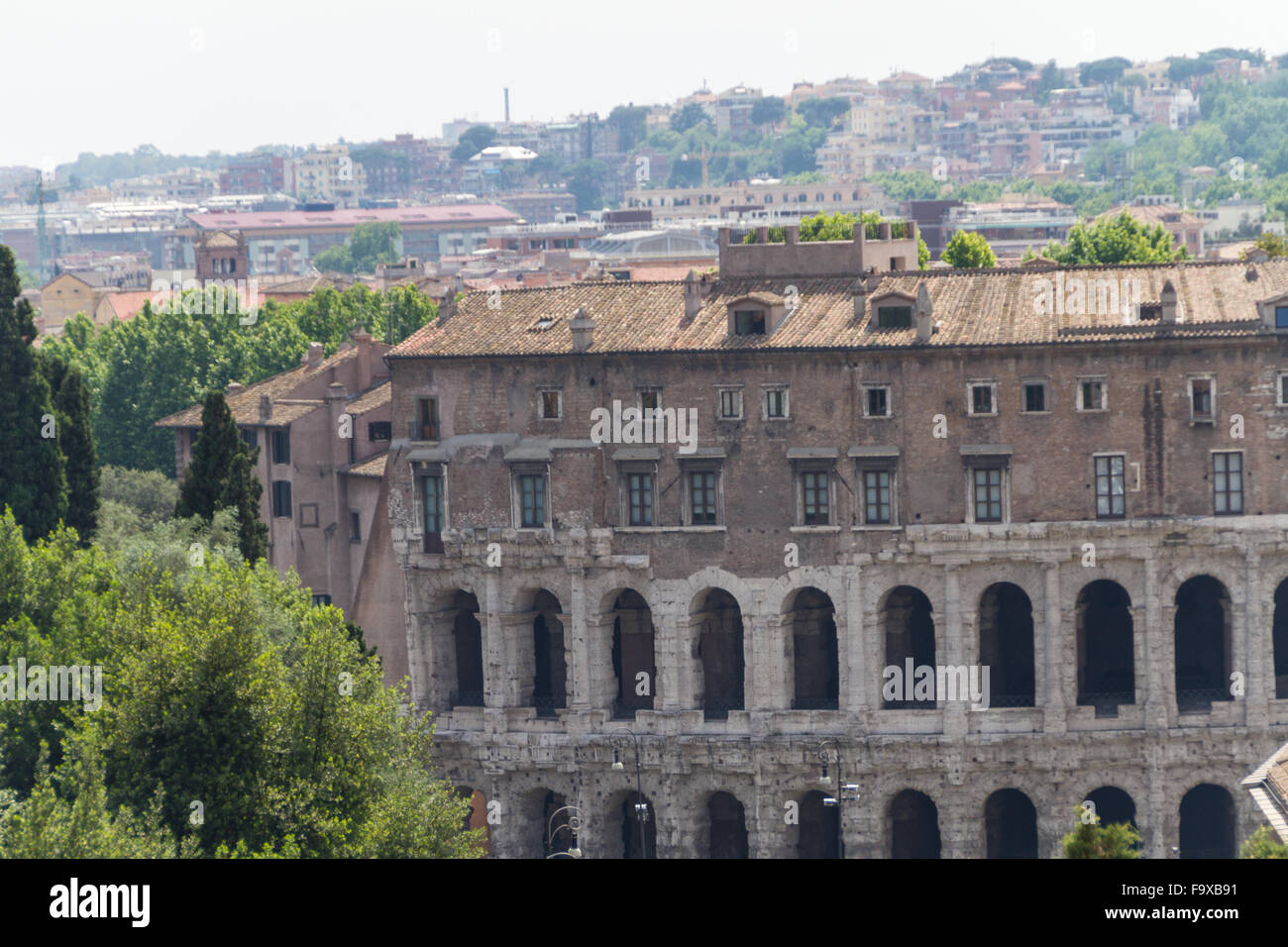 The Theater of Marcellus Stock Photo - Alamy