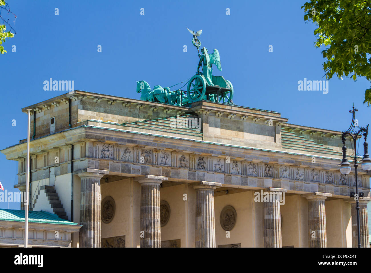 The Brandenburger Tor (Brandenburg Gate) is the ancient gateway to ...
