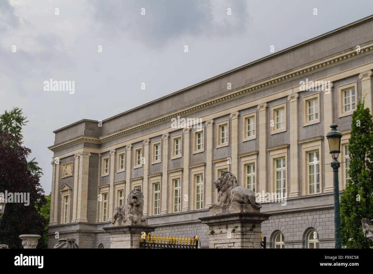 Brussels city view Stock Photo - Alamy