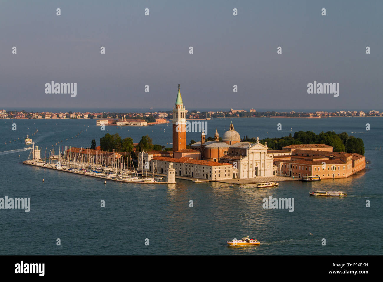 view of San Giorgio island, Venice, Italy Stock Photo - Alamy