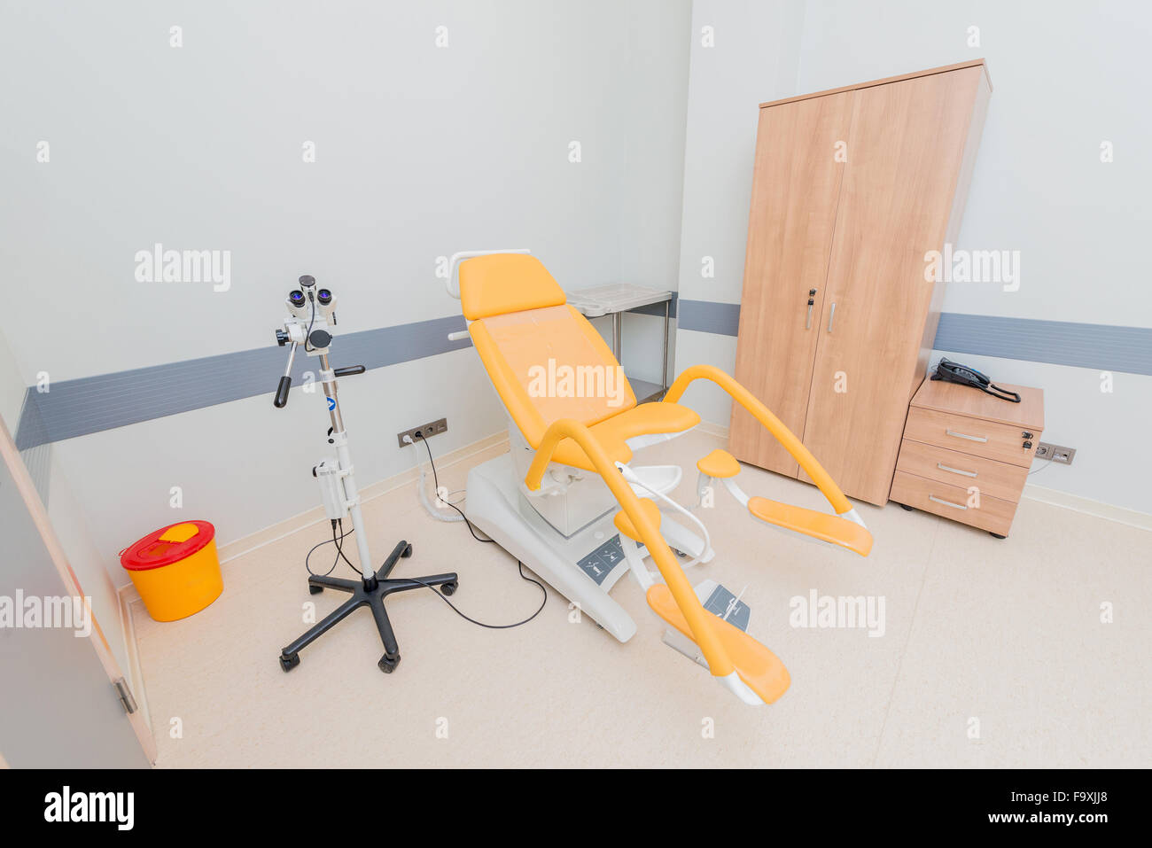 Gynecology room in the hospital Stock Photo - Alamy