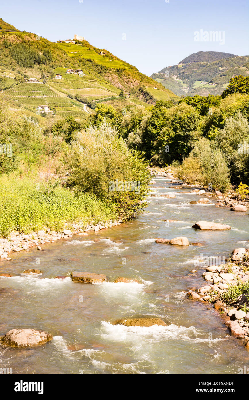 River Talvera (Talfer) in Bolzano, Italy Stock Photo - Alamy