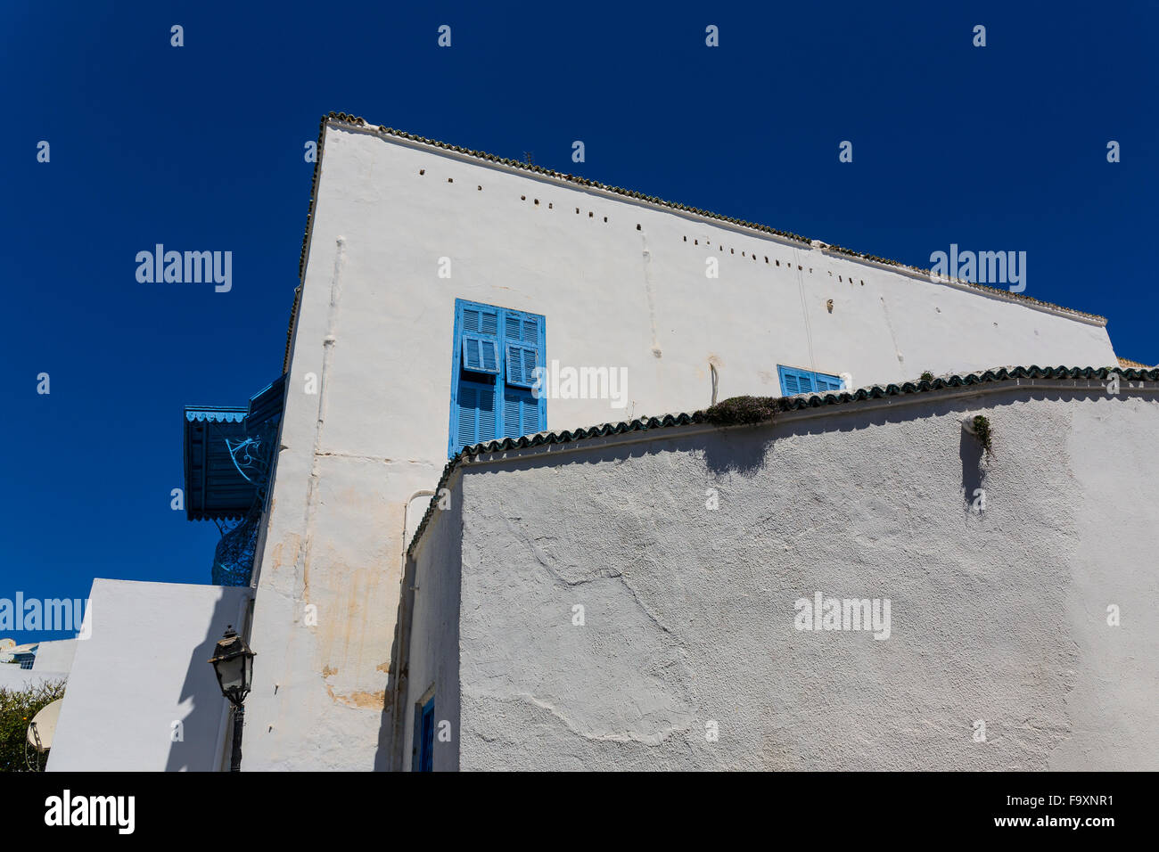 Old arabic town in Tunisia - Sidi Bu Said Stock Photo - Alamy