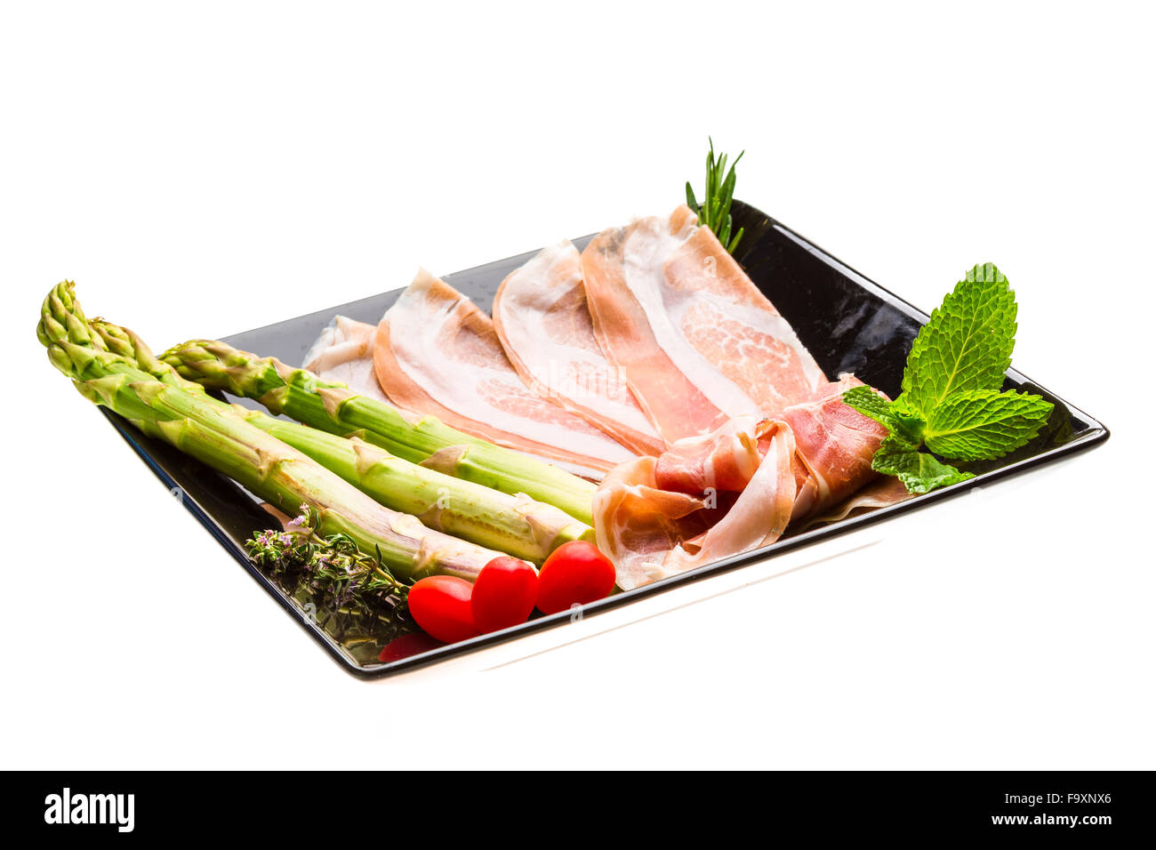 Spanish ham - Hamon Stock Photo - Alamy