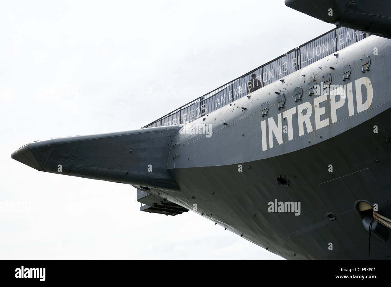 The USS Intrepid aircraft carrier. Intrepid Sea, Air & Space Museum ...