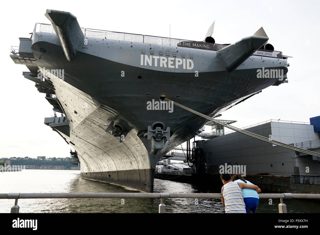 USS Intrepid Sea-Air-Space Museum, Manhattan, New York City, USA Stock ...
