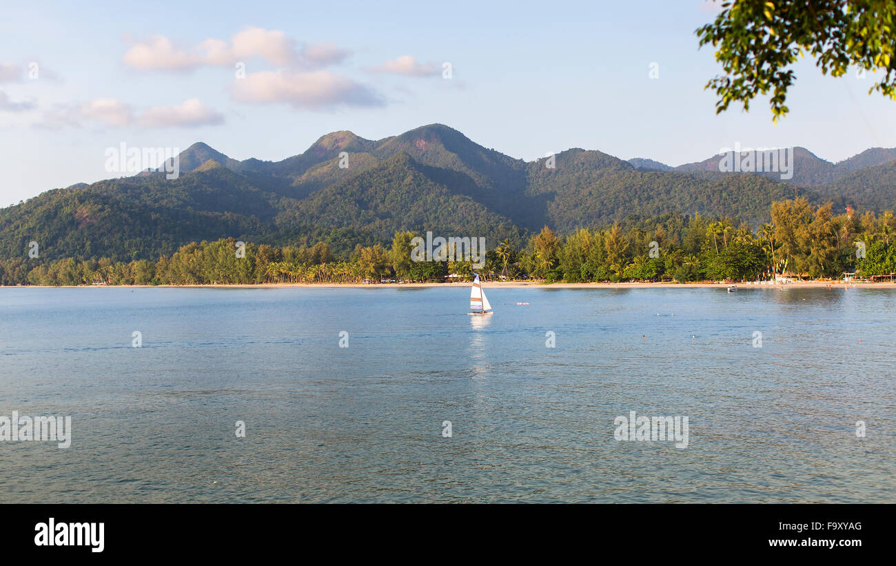 Beautiful lagoon in the Gulf of Thailand Stock Photo - Alamy