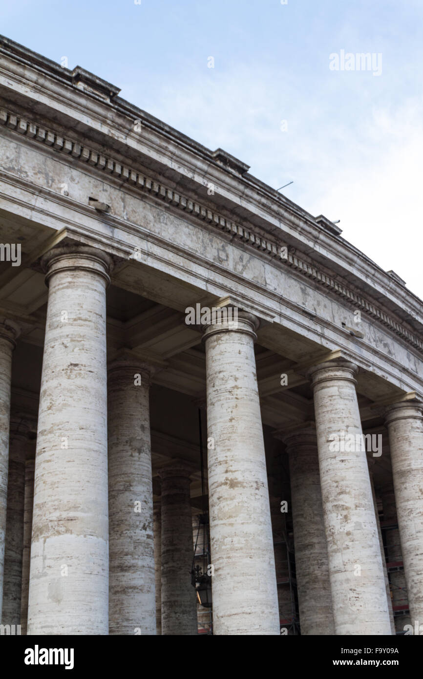 Buildings in Vatican, the Holy See within Rome, Italy. Part of Saint ...