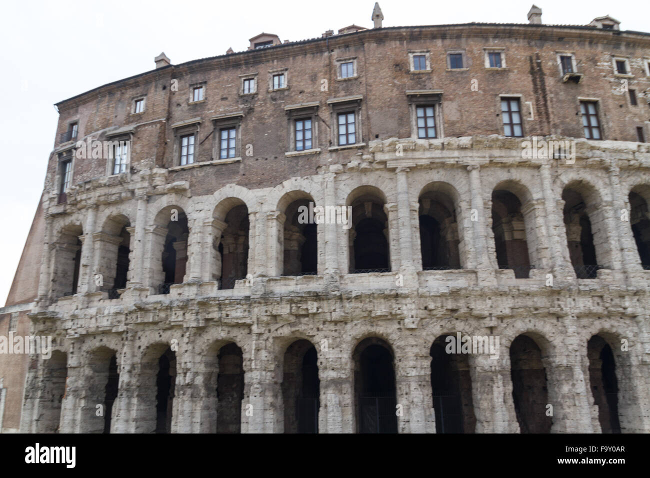 The Theater of Marcellus Stock Photo - Alamy