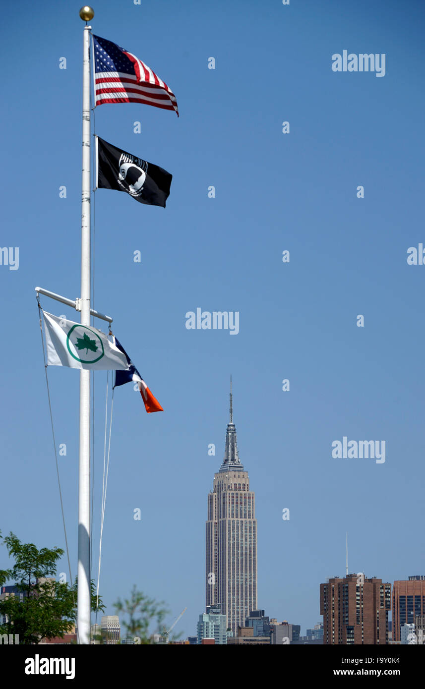 The flag of United States flying over a Prisoner Of War MIssing in ...