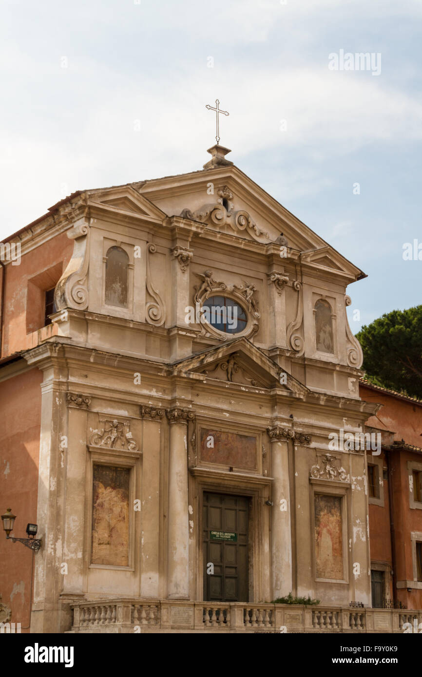 Great church in center of Rome, Italy Stock Photo - Alamy