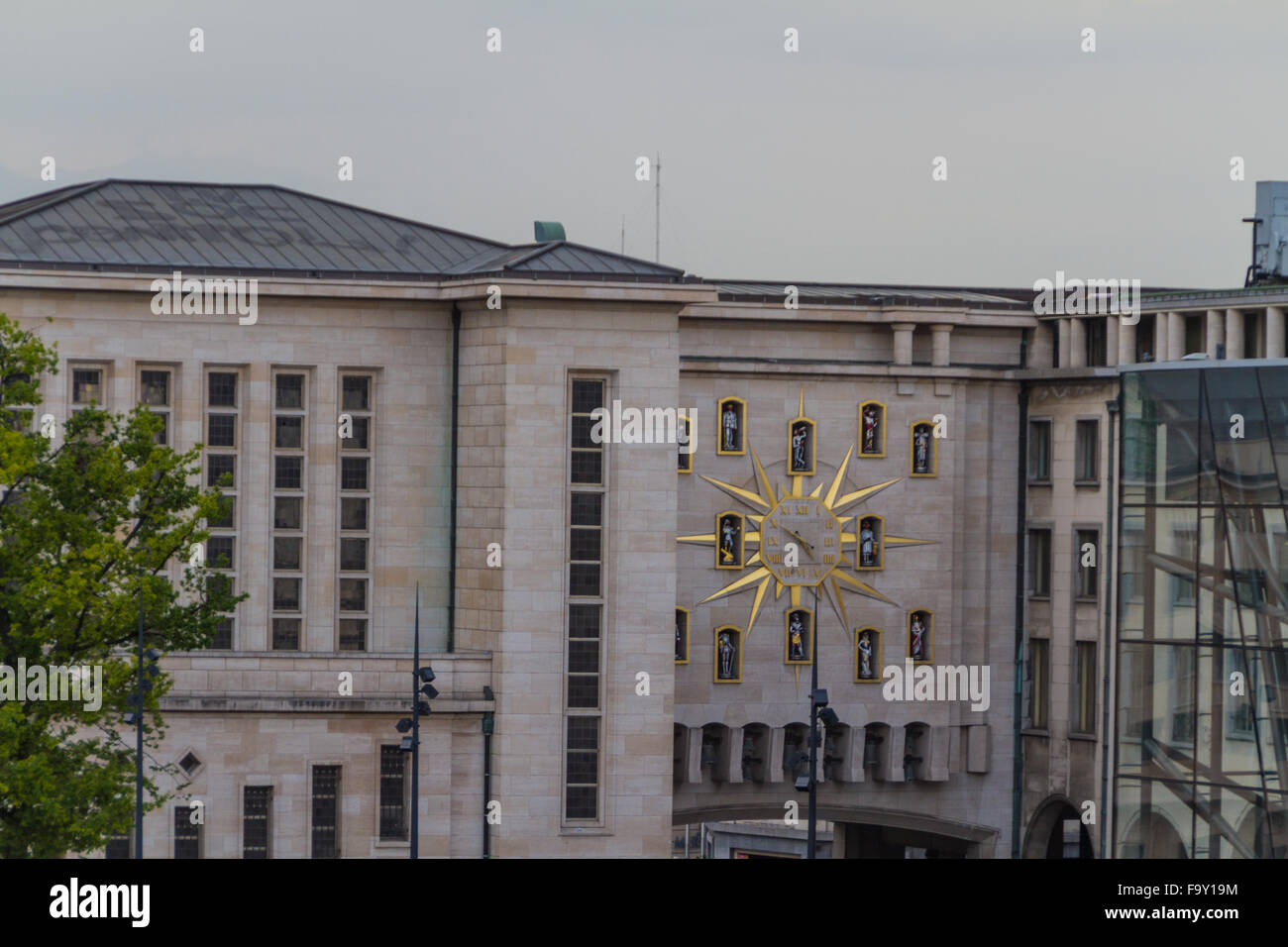 Brussels city view Stock Photo - Alamy