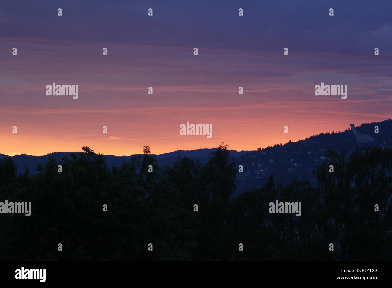 Over a hill hi-res stock photography and images - Alamy