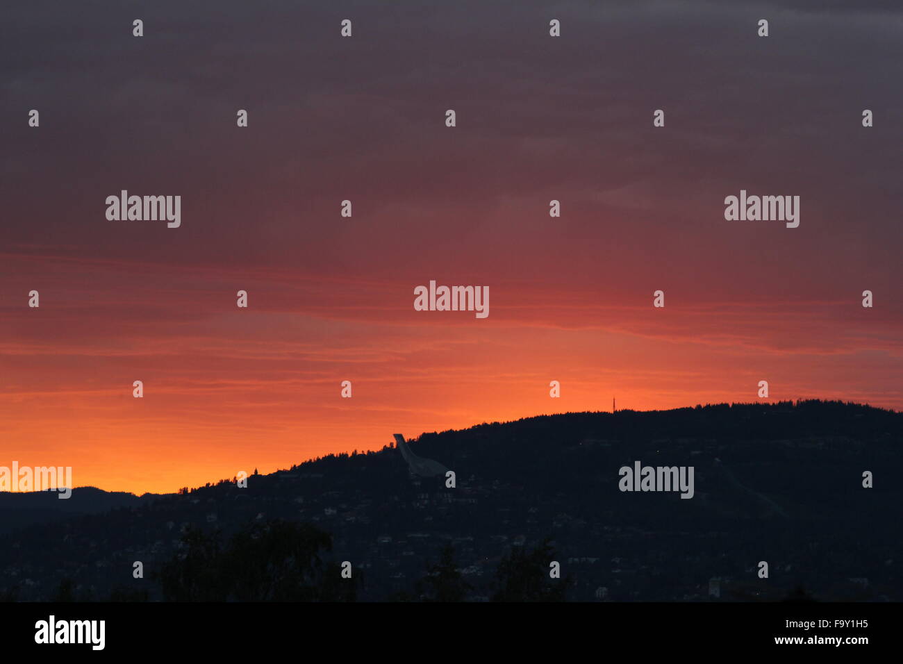 Over a hill hi-res stock photography and images - Alamy