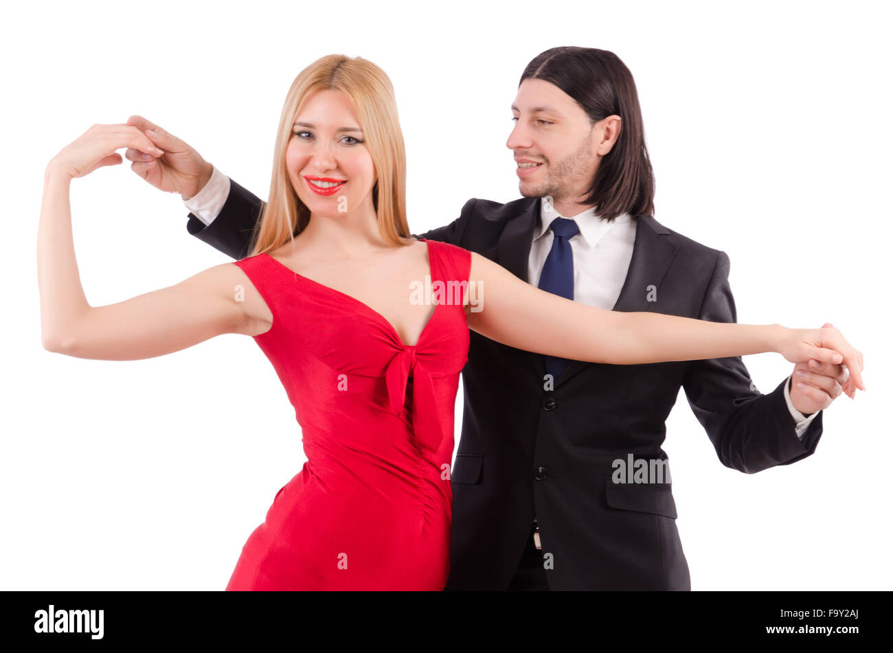 Pair isolated on the white background Stock Photo - Alamy