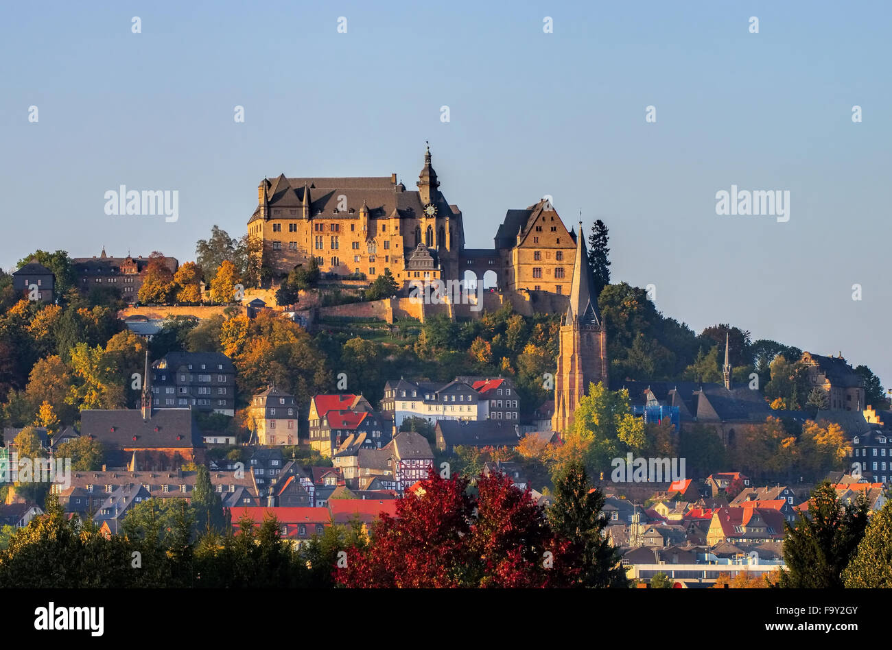 Marburg castle hi-res stock photography and images - Alamy