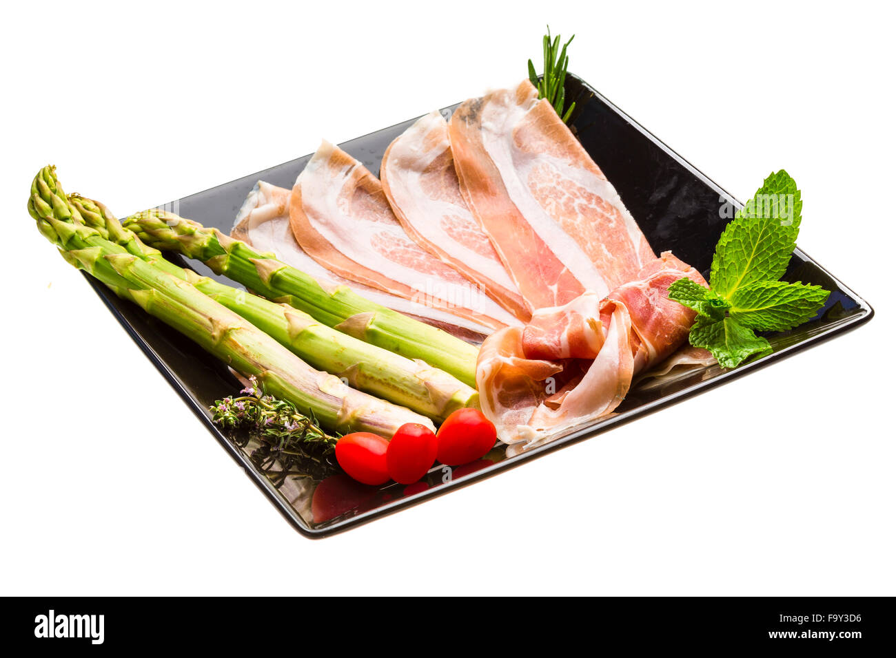 Spanish ham - Hamon Stock Photo - Alamy