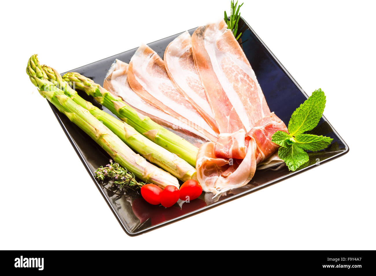 Spanish ham - Hamon Stock Photo - Alamy