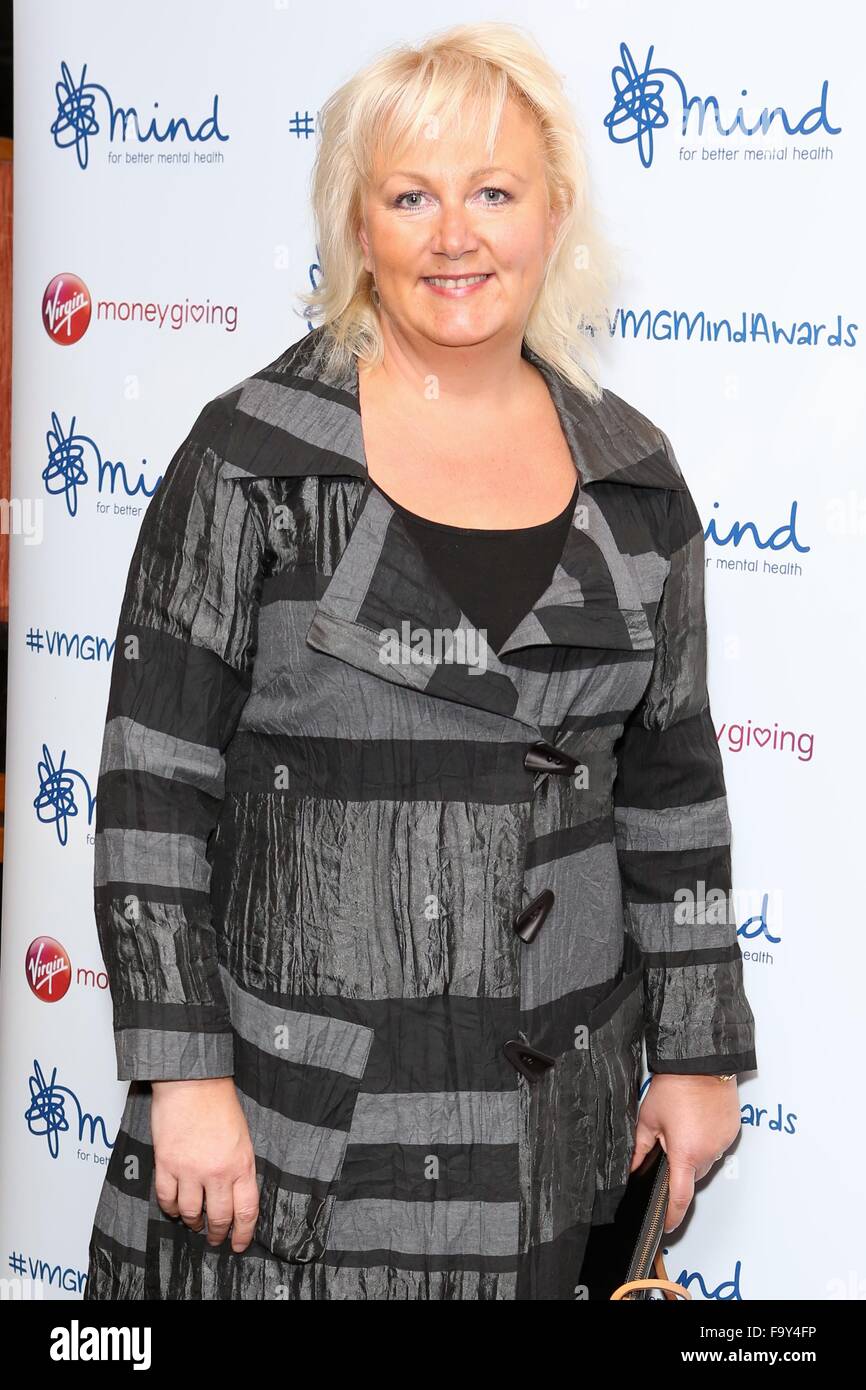 Arrivals at Mind Media Awards 2015 Featuring: Sue Cleaver Where: London ...
