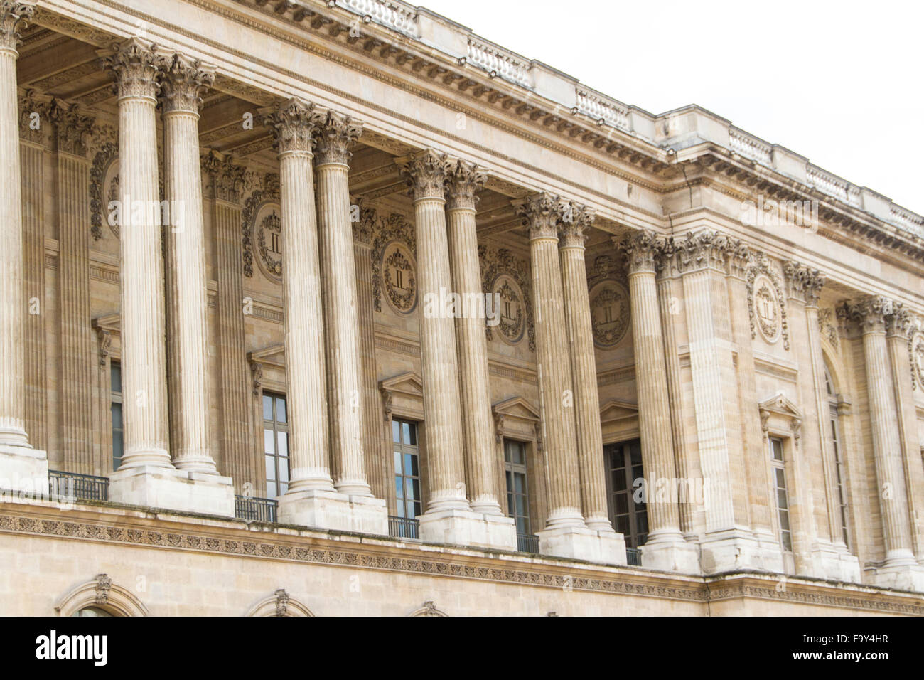 PARIS - JUNE 7: Louvre building on June 7, 2012 in Louvre Museum, Paris ...