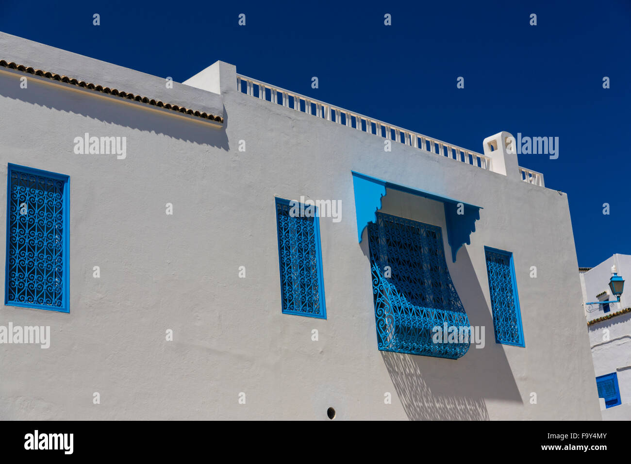 Old arabic town in Tunisia - Sidi Bu Said Stock Photo - Alamy