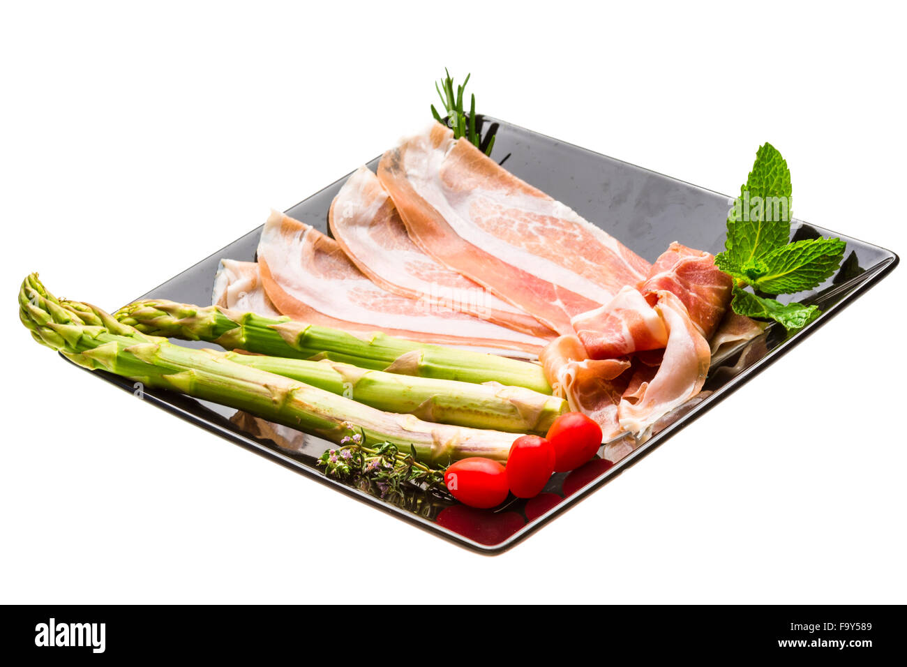 Spanish ham - Hamon Stock Photo - Alamy