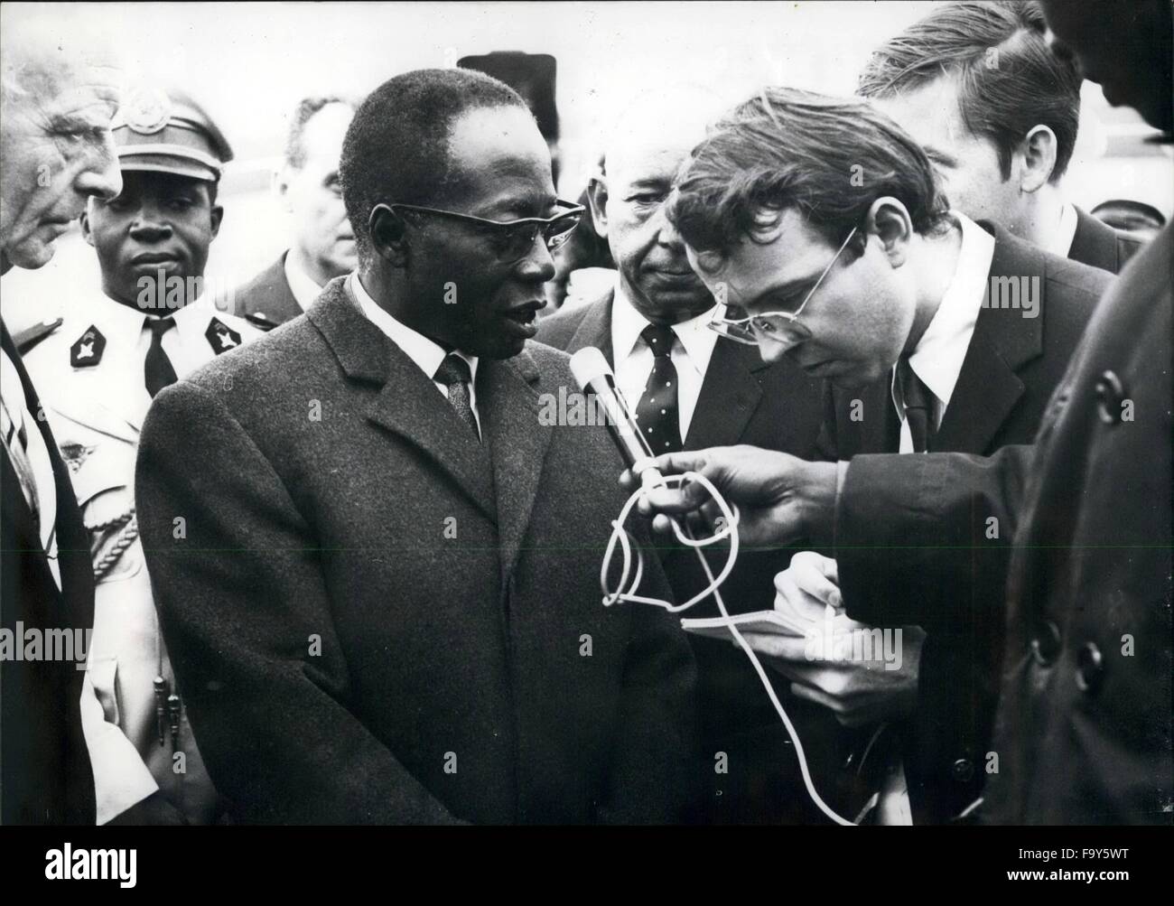 1968 - Dr. Leopold Senghor U.S. Curthes © Keystone Pictures USA ...