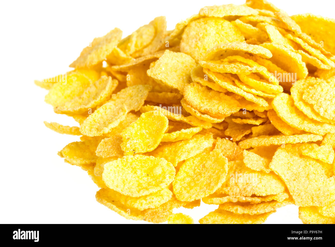 Corn Flakes Macro Stock Photo - Alamy