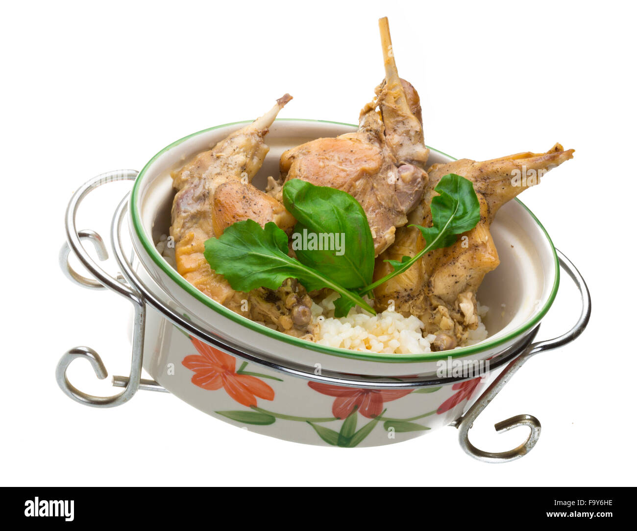 Traditional rabbit stew Cut Out Stock Images & Pictures - Alamy
