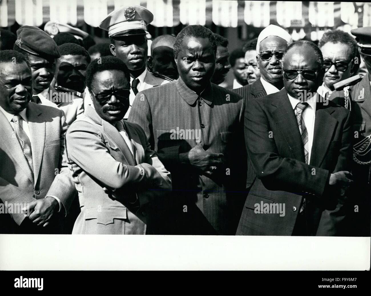 1972 - Heads of States at OAU, Nairobi:Photo shows. Heads of States ...