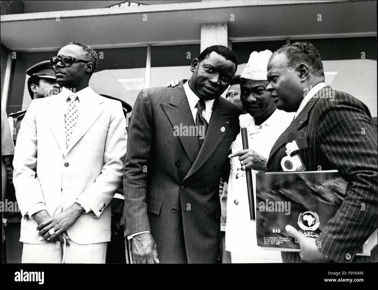 1972 - African Leaders at OAU Summit in Khartoum, Sunday: African Heads ...