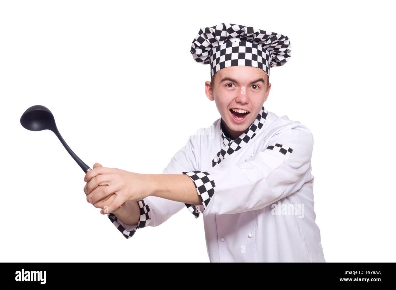 Guy chef in hat Cut Out Stock Images & Pictures - Alamy