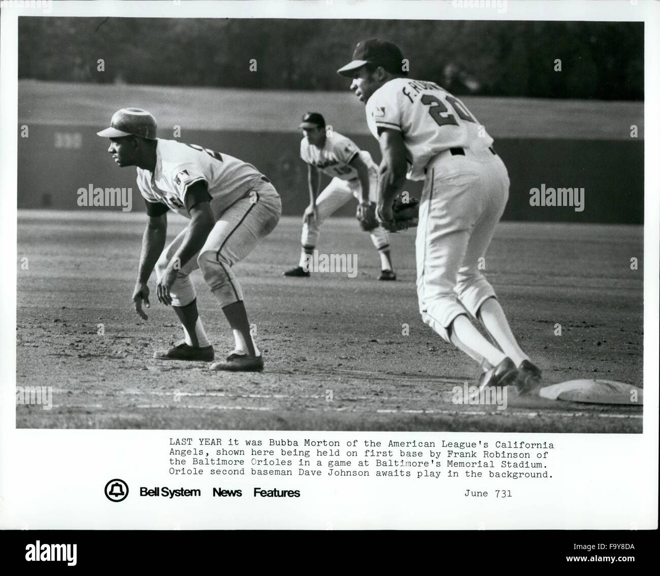 1973 - Last year it was Bubba Morton of the American League's ...