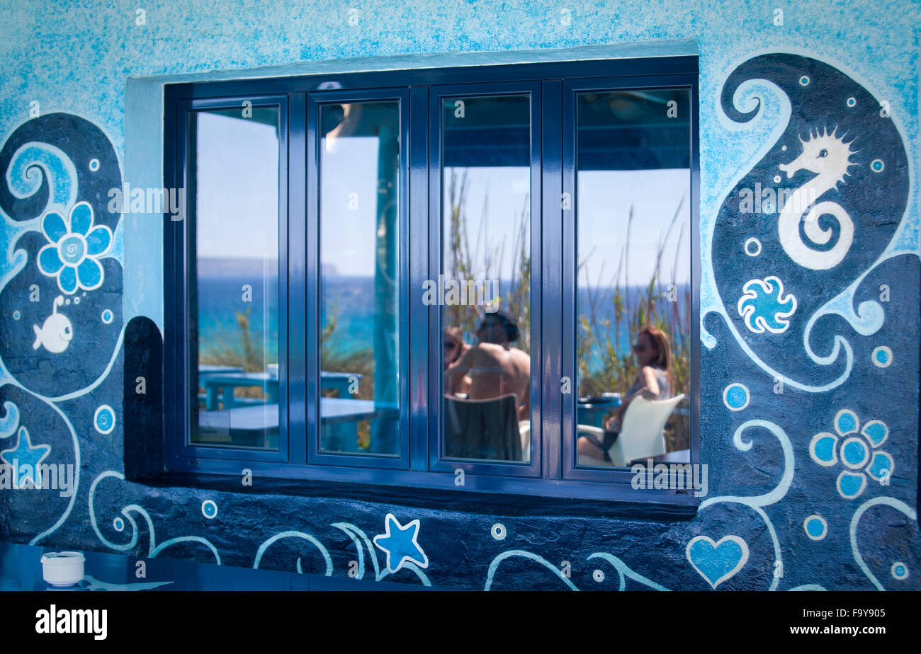 Formentera beach bar hi-res stock photography and images - Alamy