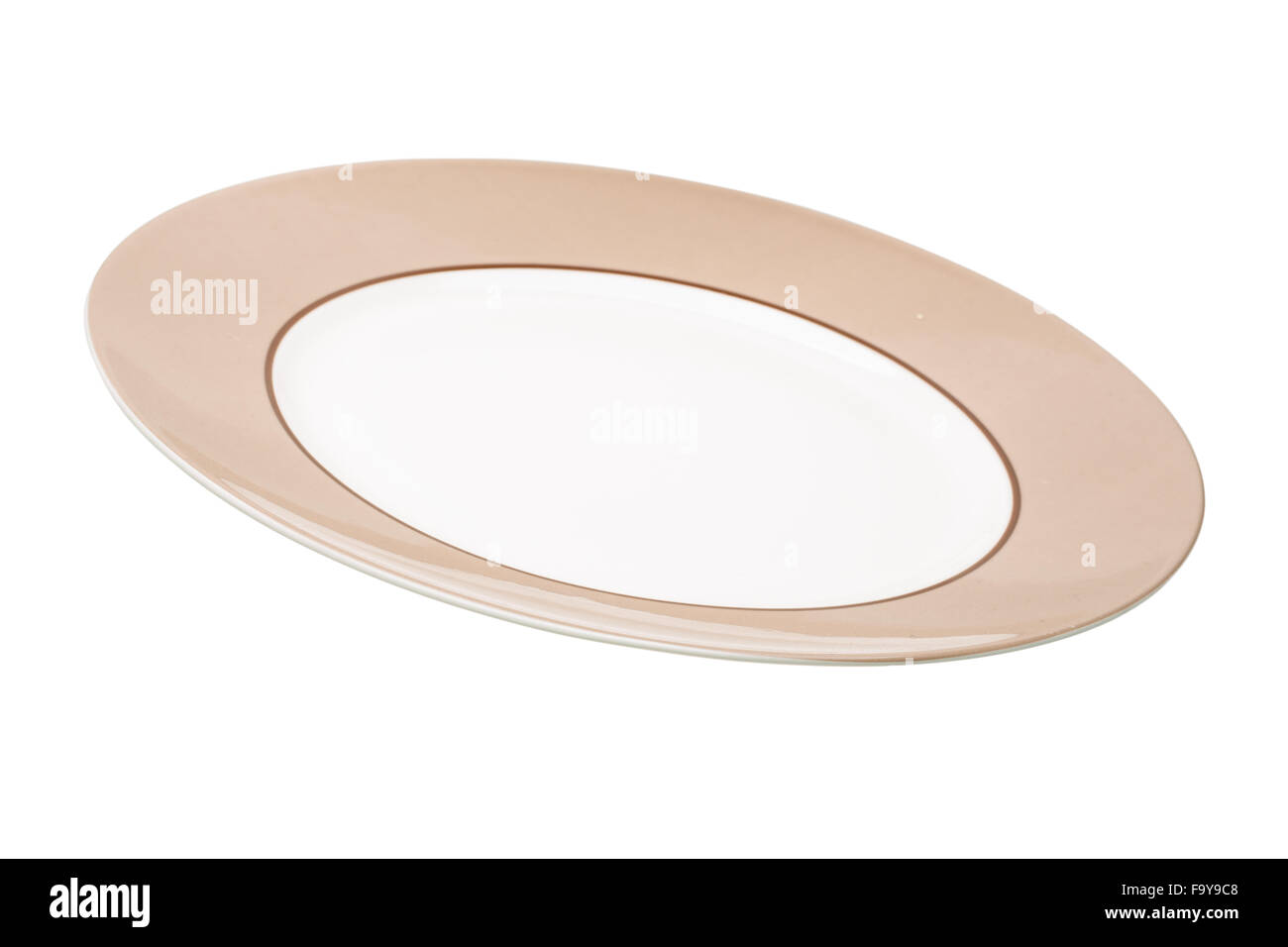 Empty plate isolated Stock Photo - Alamy