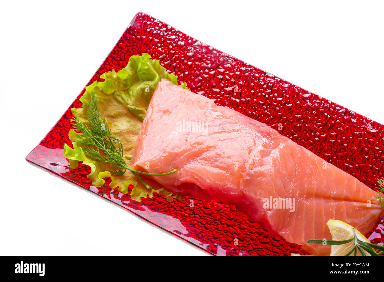 fresh trout fillet Stock Photo - Alamy