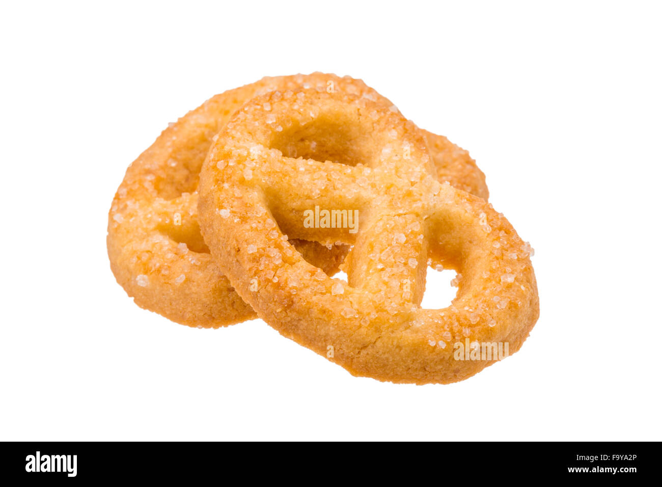 Dutch butter cookies isolated Stock Photo - Alamy