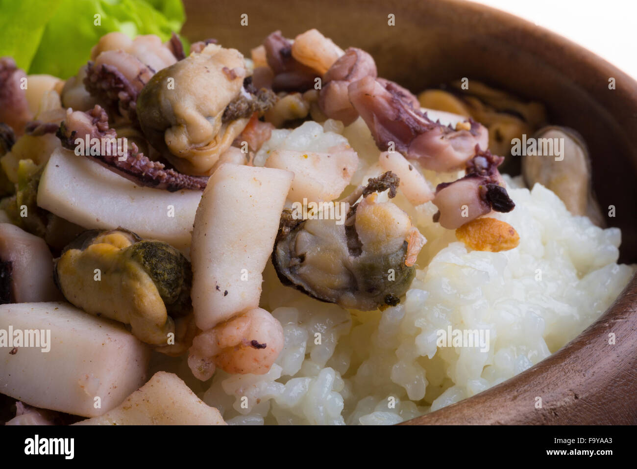 rice with seafood Stock Photo - Alamy
