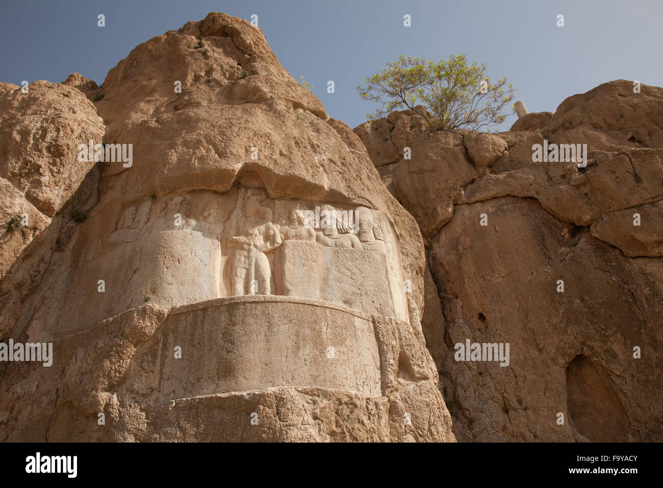 rock reliefs and tombs at Naqsh-e Rustam, Iran Stock Photo - Alamy
