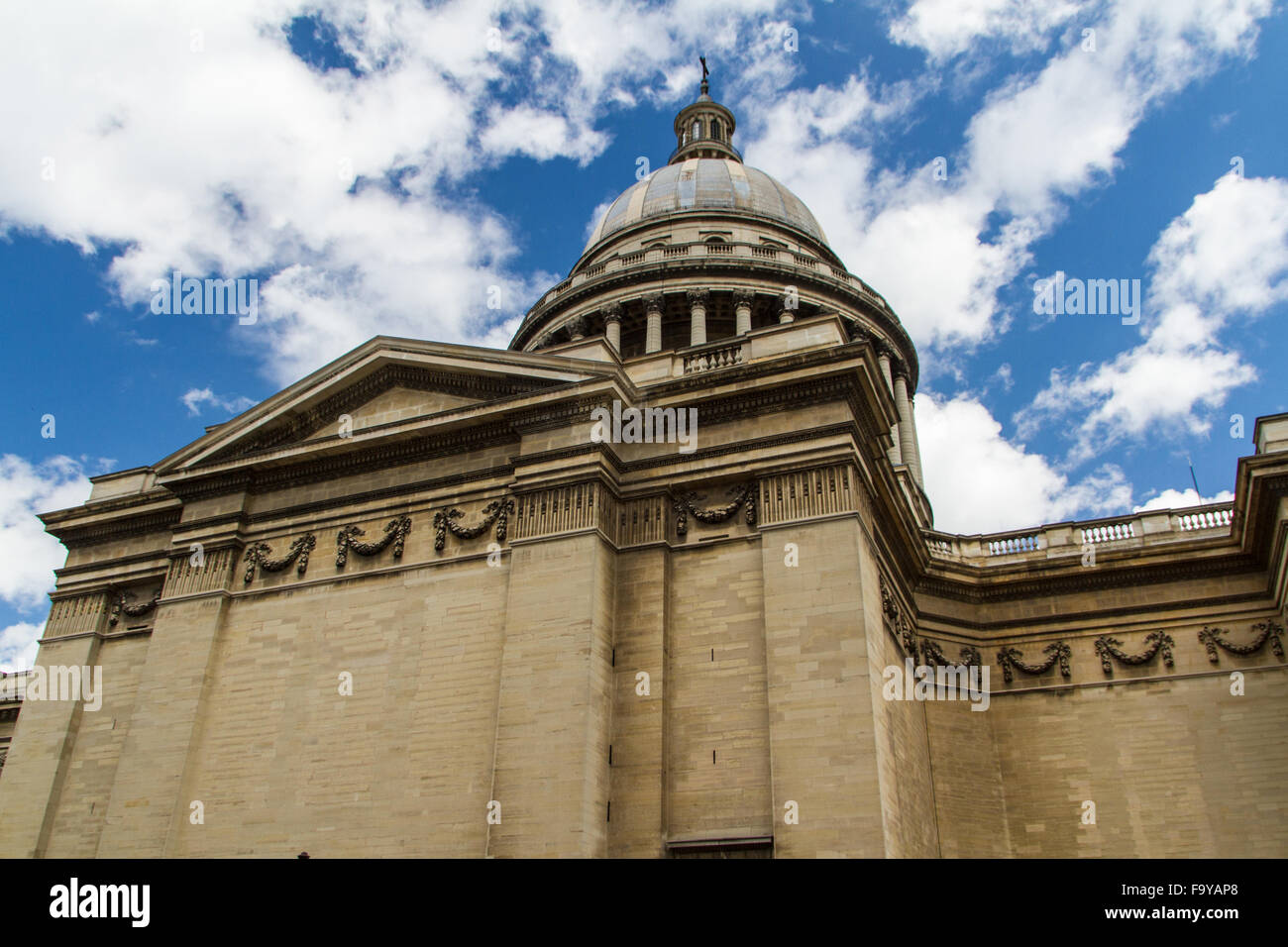 The Pantheon building in Paris Stock Photo - Alamy