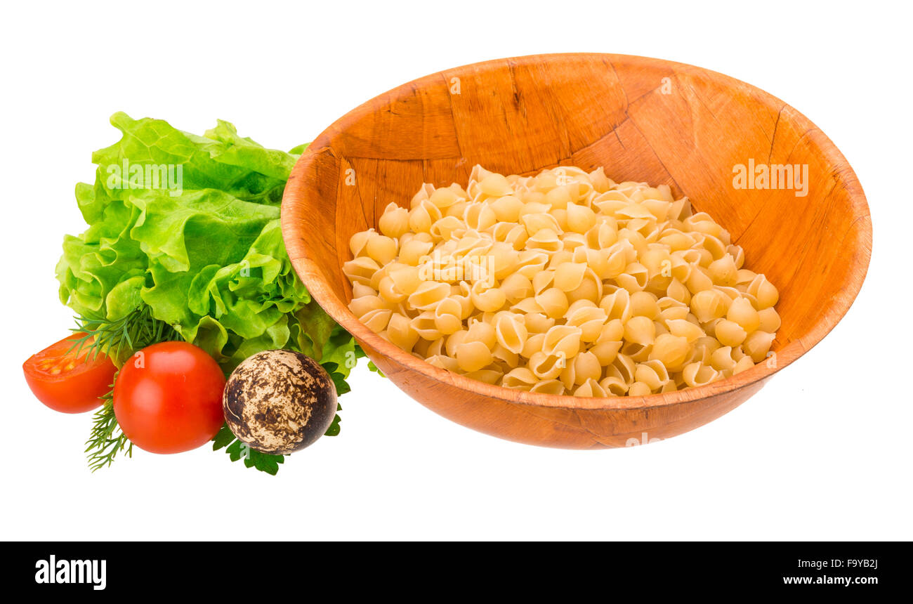 Raw pasta - macaroni Stock Photo - Alamy