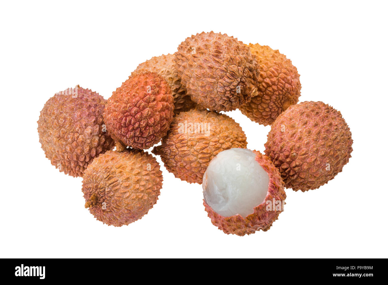 Asian fruit - Lychee Stock Photo - Alamy