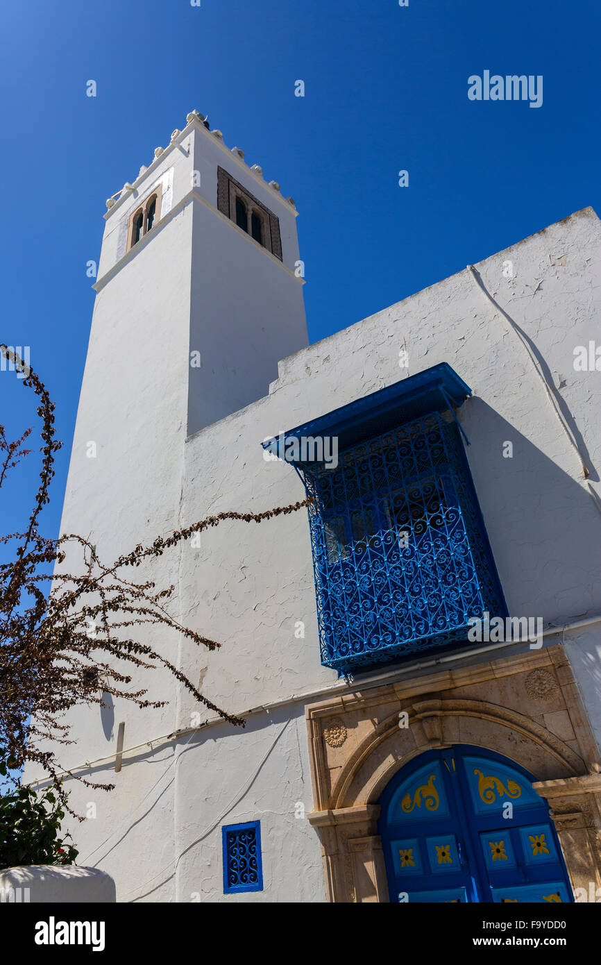Old arabic town in Tunisia - Sidi Bu Said Stock Photo - Alamy
