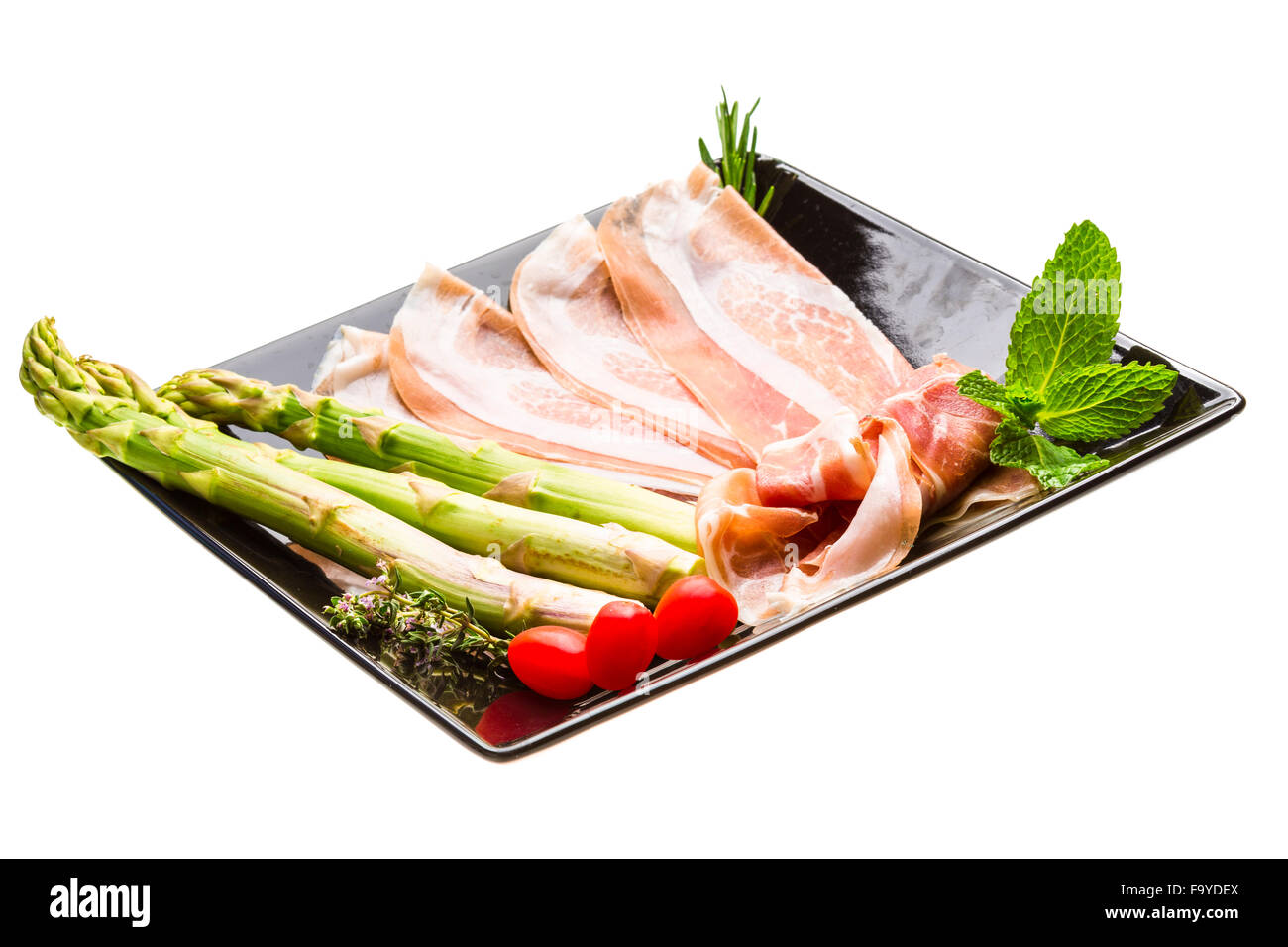 Spanish ham - Hamon Stock Photo - Alamy