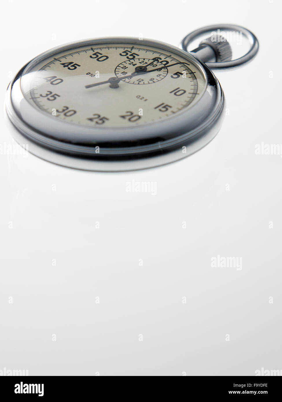 stop watch with depth of field Stock Photo - Alamy